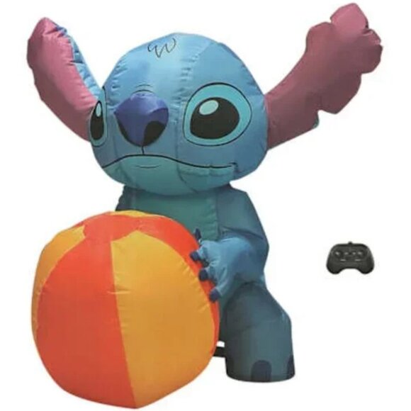 Disney | Toys | Disney Stitch Rc Inflatable Pool Toy Remote Control ...